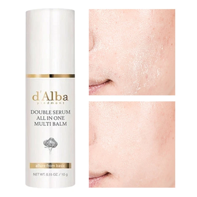 D'ALBA DOUBLE SERUM All In One Multi Balm 10g Vegan Anti Wrinkle K ...