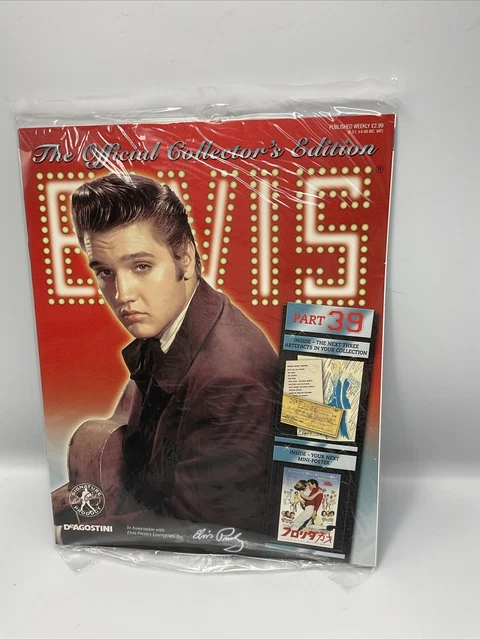 ELVIS PRESLEY OFFICIAL Collectors Edition Magazine Issue Part #39 New ...