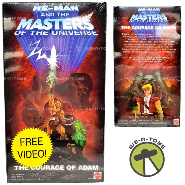 HE-MAN AND THE Masters of the Universe the Courage of Adam Video VHS ...