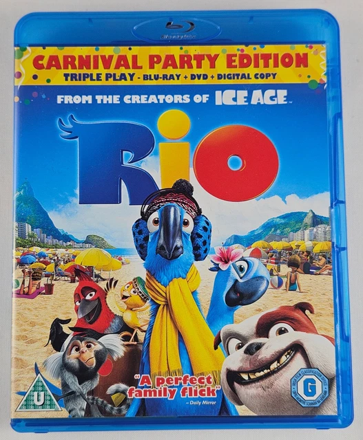 RIO BLU-RAY - Region ABC - Mint Disc $9.95 - PicClick AU