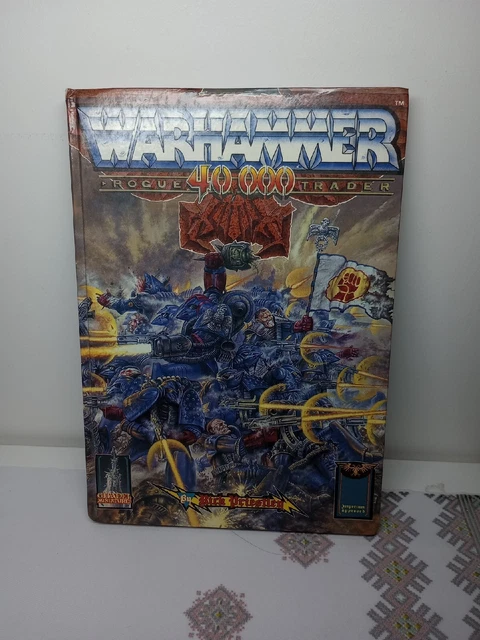 ORIGINALE ROGUE TRADER Rulebook 1987 Hardback Rick Priestley Warhammer ...