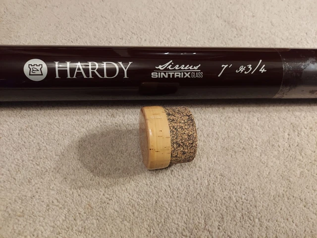 BEAUTIFUL MAROON HARDY Sirrus Sintrix Glass Rod Tube For 7' Rod - Tube ...