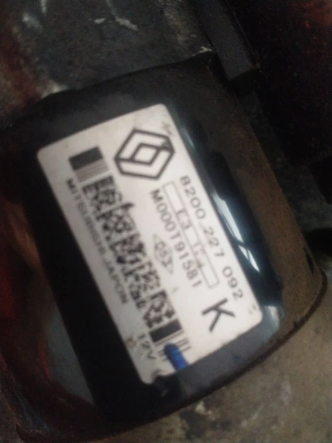 M000T91581 MOTEUR DE Demarrage pour RENAULT MEGANE II BERLINA 5P * EUR 88,57 - PicClick FR