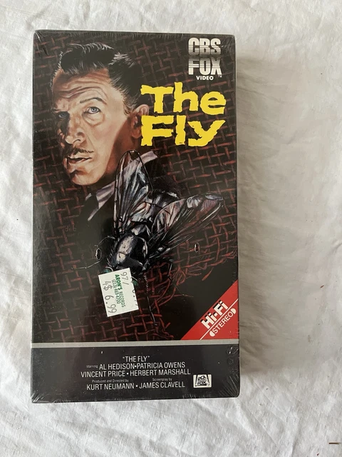 THE FLY 1958 VHS Factory Sealed CBS/FOX 1987 VHS Release £37.89 ...