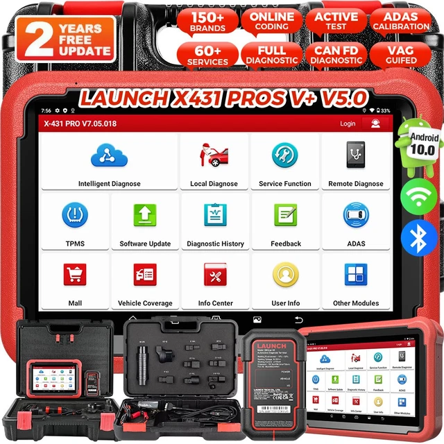 2026 LAUNCH X431 PROS V+ PRO 5 Profi OBD2 Diagnosegerät ALLE SYSTEM ECU ...