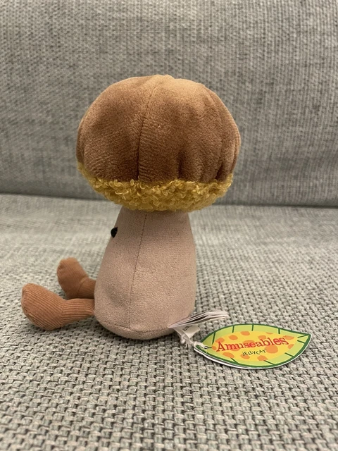 Bnwt Jellycat Amuseable Toadstool A6ts New With Tags Retired Soft Toy £