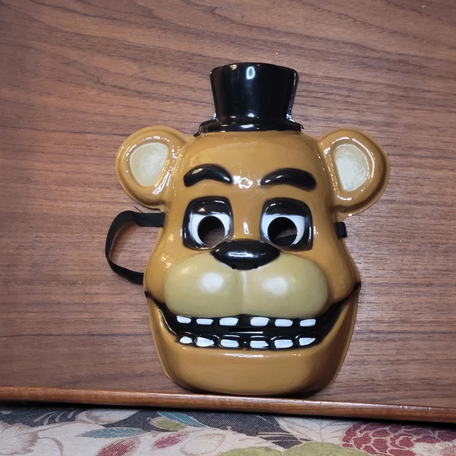 FNAF FIVE NIGHTS At Freddy’s Mask Freddy Fazbear Plastic Mask Rubie’s ...