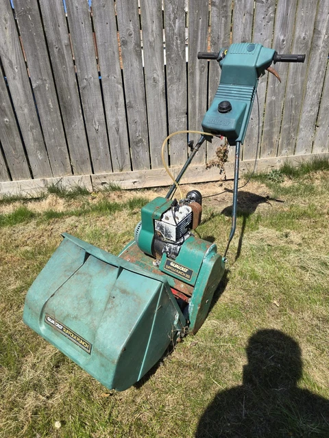 QUALCAST SUFFOLK PUNCH 35S Classic Rotary Lawn Mower £42.32 - PicClick UK