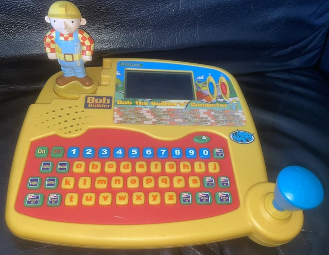 VINTAGE BOB THE Builder Computer Working Inc 4 New Duracell Batteries ...