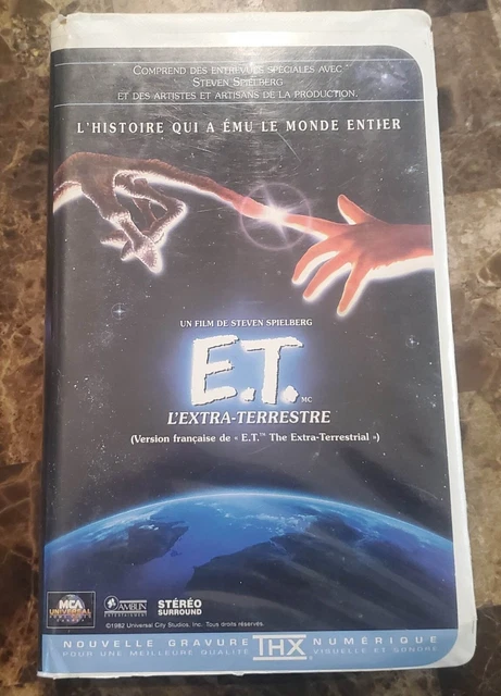 *VHS FRENCH MOVIE E.T. L'extra-Terrestre - Drew Barrymore, Henry Thomas ...