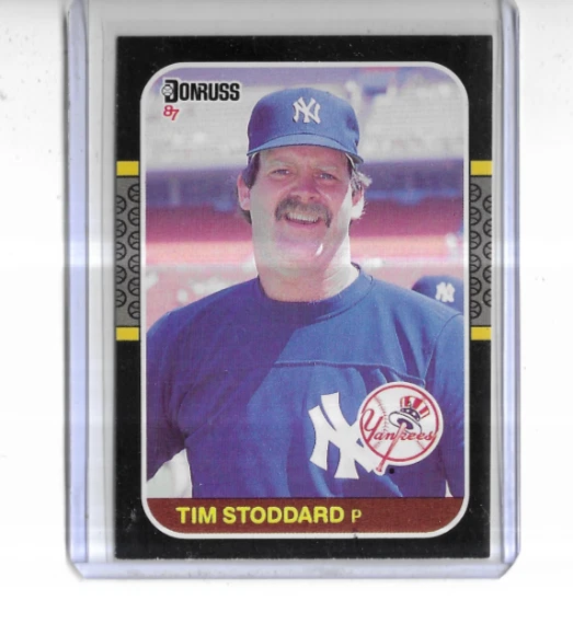 1987 DONRUSS #497 Tim Stoddard Yankees de New York EUR 1,63 - PicClick FR