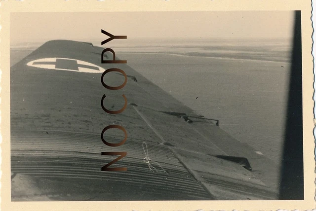 PHOTO WK2 AFRIQUE Wehrmacht Avion Rouge Croix Ju 52 #99 EUR 35,49 ...