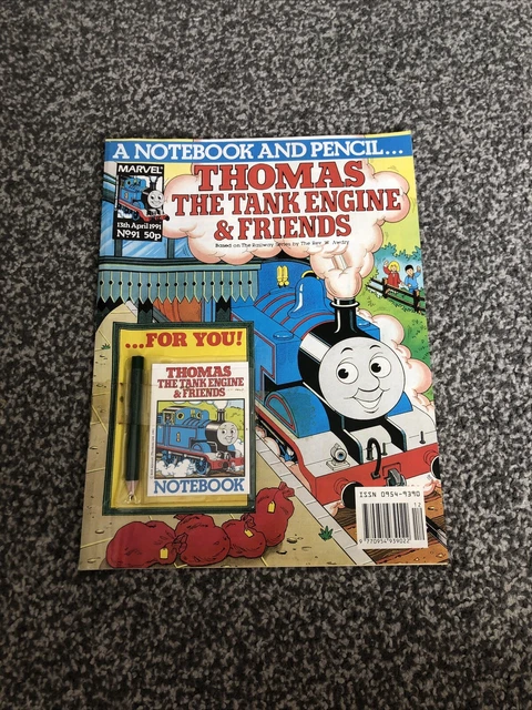 VINTAGE THOMAS THE Tank Engine & Friends Magazine Comic No 91 Marvel ...