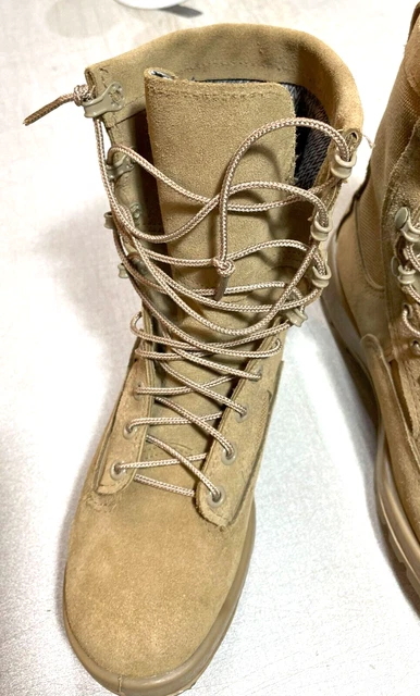 ALTAMA ARMY COMBAT Boots Size US 4R Men's Tan Suede Lace Up Gore-Tex £ ...