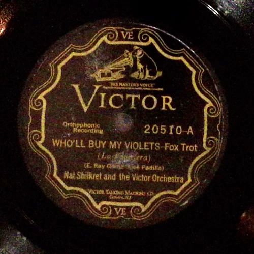 NAT SHILKRET WHO'LL Buy My Violets / Amapola Victor Records 78 Tours ...