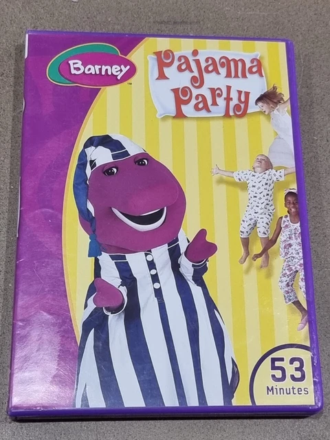 BARNEY PAJAMA PARTY DVD All Regions / Region Free PAL | [A] $149.99 ...