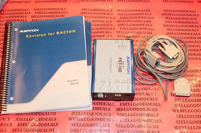OUTIL DE COMMUNICATION réseau Alerton FST-100 Envision Bactalk EUR 671 ...