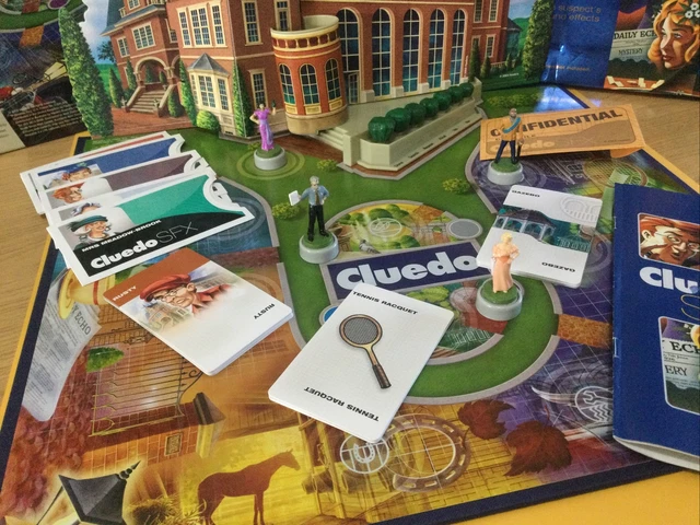 CLUEDO SFX GIOCO da tavolo elettronico talking di Parker Hasbro ...