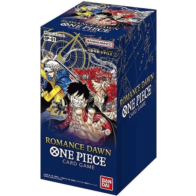 ONE PIECE TCG OP1 OP-01 OP01 Booster Box ROMANCE DAWN - JAP JAPANESE JP ...