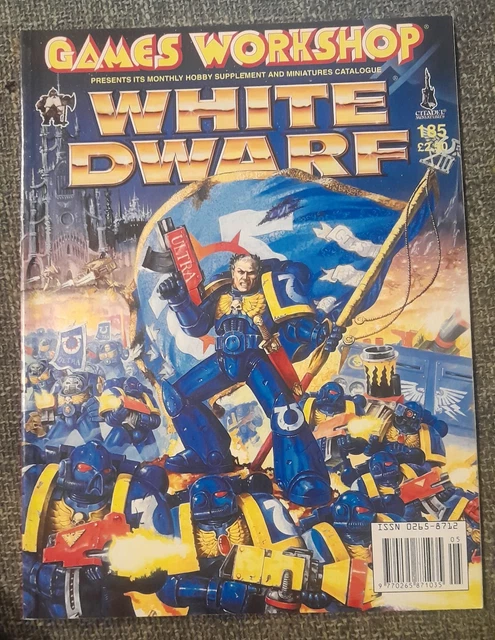 GAMES WORKSHOP WHITE Dwarf 185 EUR 10,00 - PicClick IT