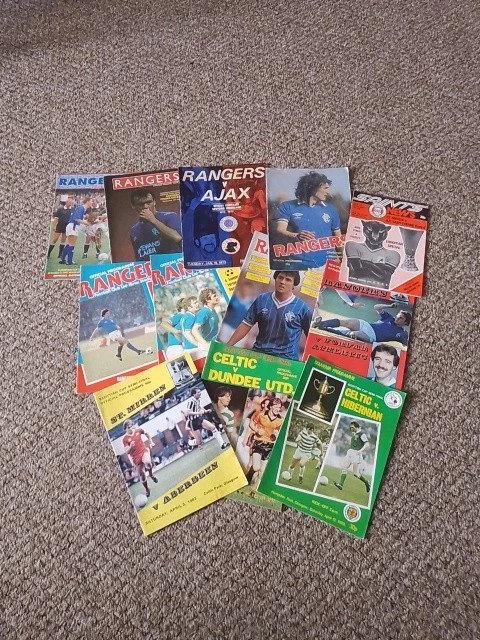 MIX OF SCOTTISH Football Programmes European, Cup Games (Listed) £8.64 ...