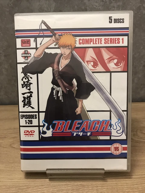 BLEACH COMPLETE SERIES 1 - Animated Anime Box Set [5 X Dvd 2008] £7.00 ...