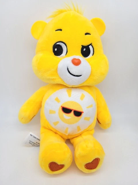 CARE BEARS 9& Plush Yellow Funshine Bear 2020 Basic Fun 🌞 ☀️ 🌤 cute £9. ...