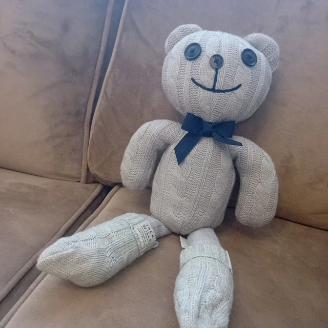 JACK WILLS GREY buying Knitted Teddy Bear