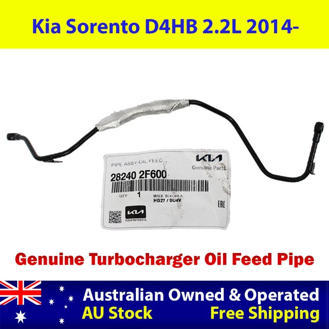 GENUINE TURBO CHARGER Oil Feed Pipe For Kia Sorento D4HB 2.2L 2014 ...