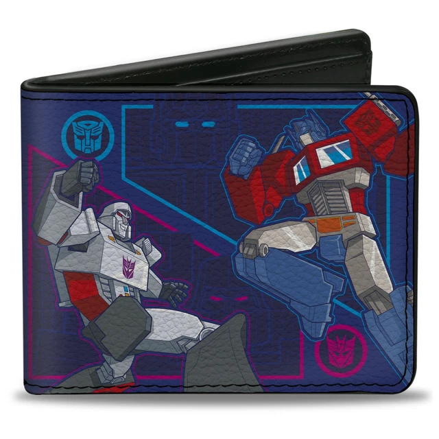 BI-FOLD WALLET TRANSFORMERS Autobots and Decepticons ROBOTS IN DISGUISE ...
