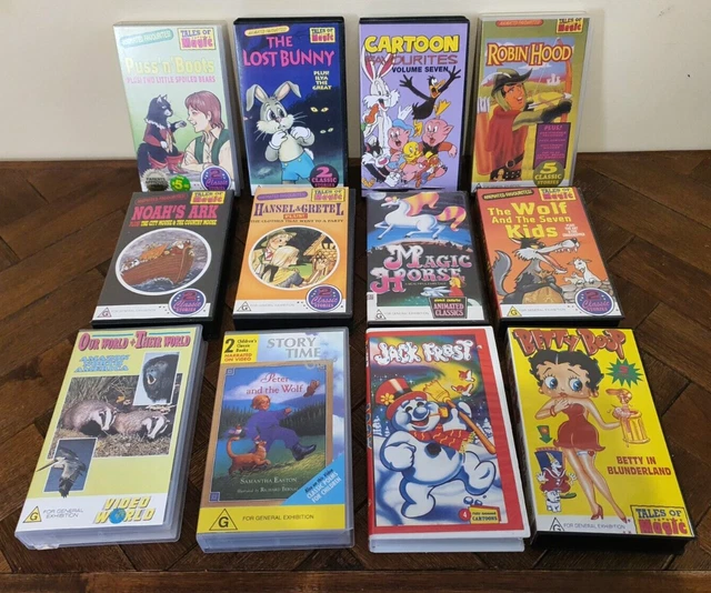 12 X CLASSIC Kids/Children's VHS Video Tapes - Bulk Lot - Vintage £12. ...