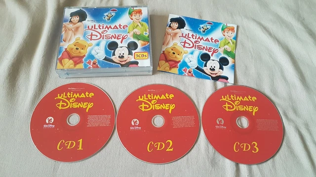 ULTIMATE DISNEY 3CD Set Lion King Bambi Dumbo Beauty & The Beast Jungle ...