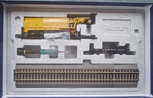 ROCO 79035 EISENBAHNDREHKRAN EDK 750 der DB mit Sound digital AC ...