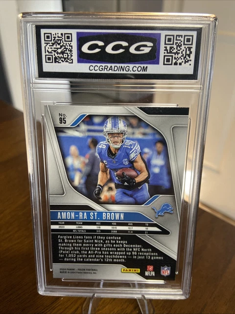 2024 PANINI PRIZM - Amon-Ra St. Brown #95 $1.38 - PicClick CA