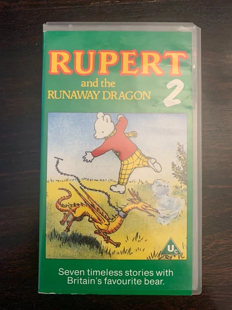 RUPERT AND THE Runaway Dragon 2 VHS VIDEO £7.25 - PicClick UK