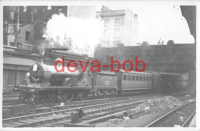 RAILWAY PHOTO SR Class D 586 Victoria SECR 4-4-0 Loco SE&CR £3.75 ...