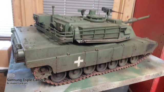HENG LONG 1/16 abrams, rc tank custom painted £311.68 - PicClick UK