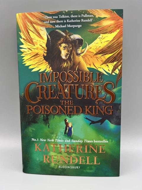 SIGNED - IMPOSSIBLE Creatures Poisoned King By Katherine Rundell ...