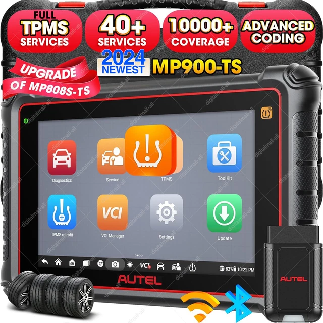 AUTEL MAXIPRO MP900-TS Scanner 2024 Full TPMS Level-up of MS906TS w/DoIP CAN-FD EUR 1.173,52 ...