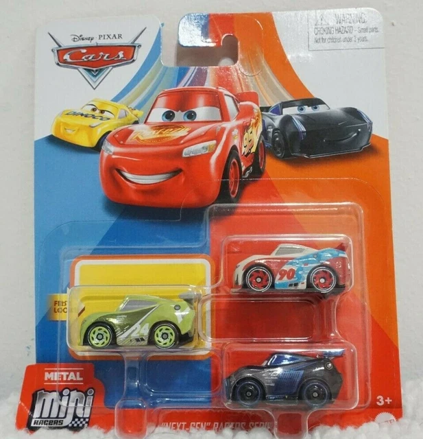 DISNEY PIXAR CARS Metal Mini Racers “Next-Gen” Series - Jackson, Chase ...