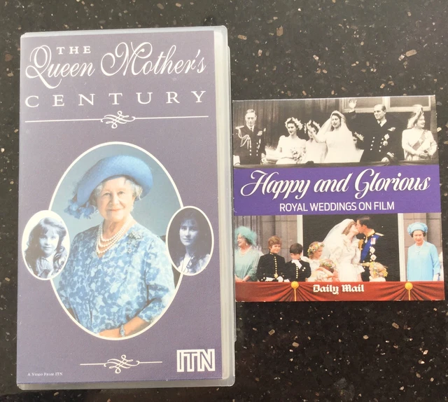 THE QUEEN MOTHERS Century VHS Tape New & Happy And Glorious Promotional ...