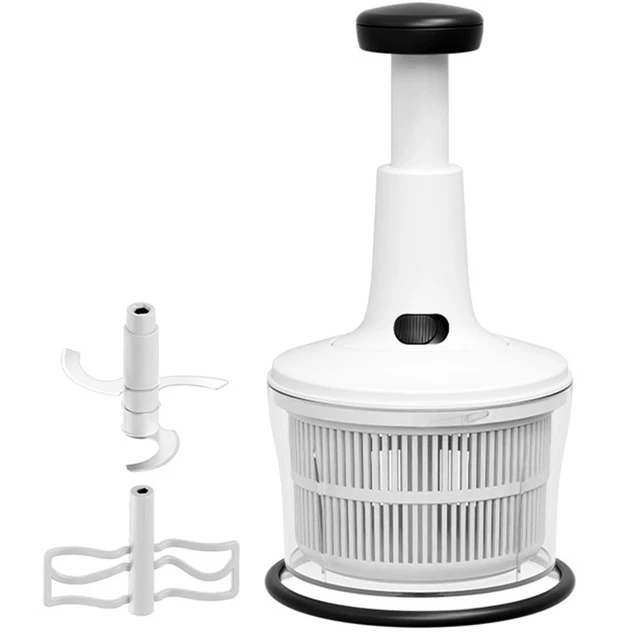 MANUAL FOOD PROCESSOR - Multi-Function Salsa Maker, Hand Chopper, and ...