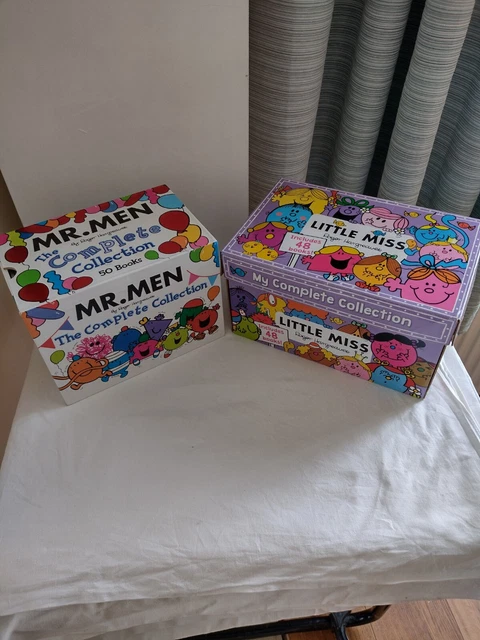 MR MEN COMPLETE 50 and Little miss Complete 48 books collection Lovely ...