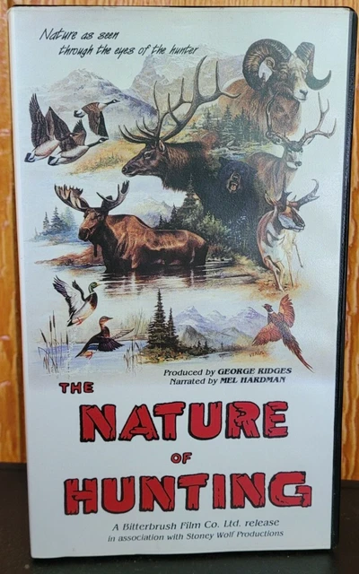 VTG VHS HUNTING Videos Nature of Hunting Bitterbrush Stoney Wolf Mel ...