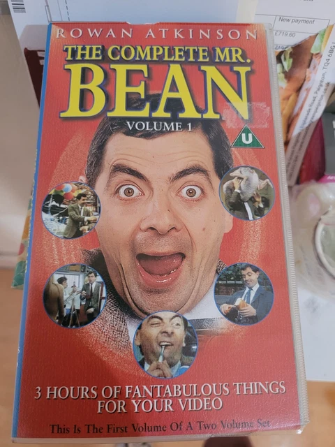 THE COMPLETE MR.BEAN - Volume 1 - Rowan Atkinson - PAL VHS Video Tape £ ...
