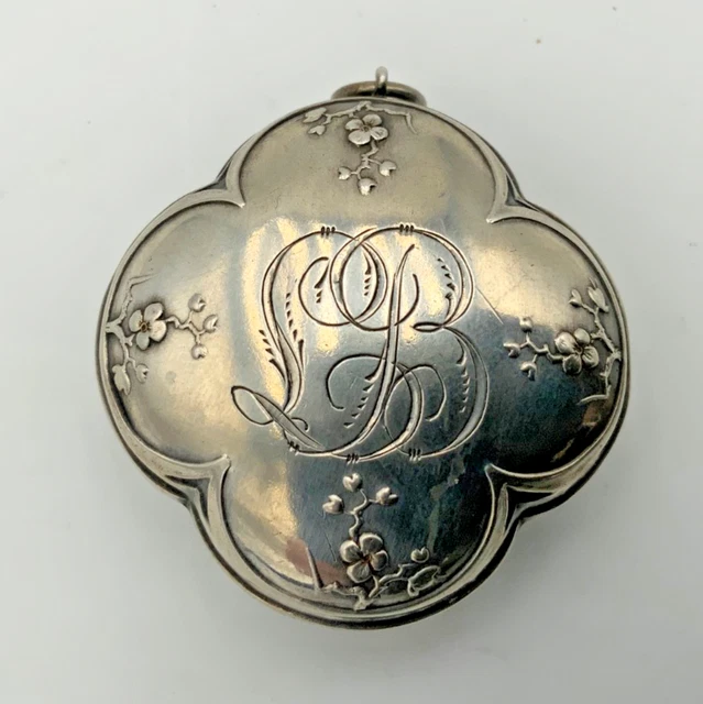 JOLIE BOÎTE MÉDAILLON Argent Poinçon Tete De Sanglier EUR 34,99 ...