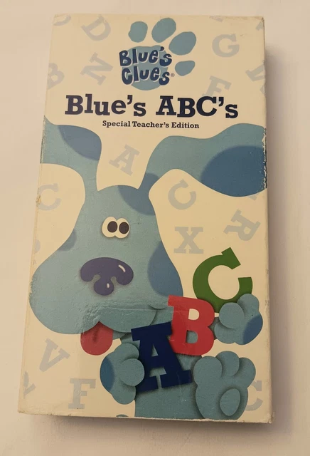 BLUE'S CLUES BLUE'S Abc's Special Teacher's Edition VHS Kids ...