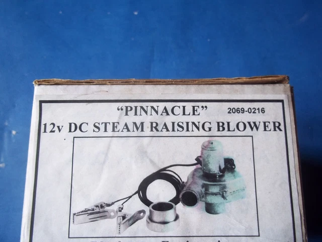 LIVE STEAM LOCOMOTIVE Steam Raising 12V Blower""Multi-Fit""Boxed A1 ...