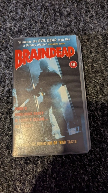BRAINDEAD - VHS Video - 1992 Horror Movie - Peter Jackson - Classic ...