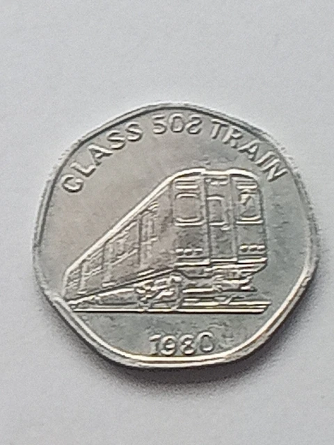 UK TOKEN, 20 National Transport Token, aluminium, Class 508 Train 1980 ...